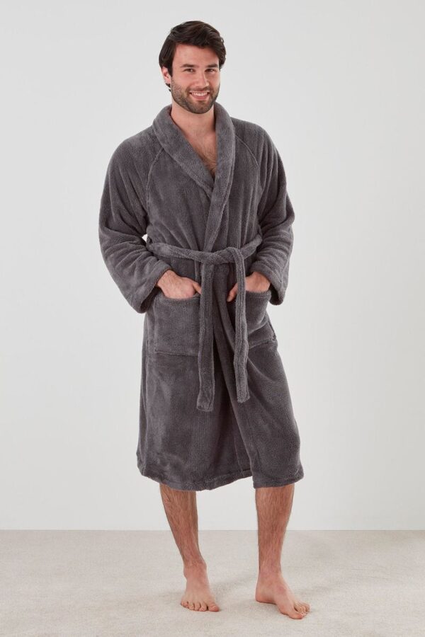 Manor Robe - Gunmetal - River Nile